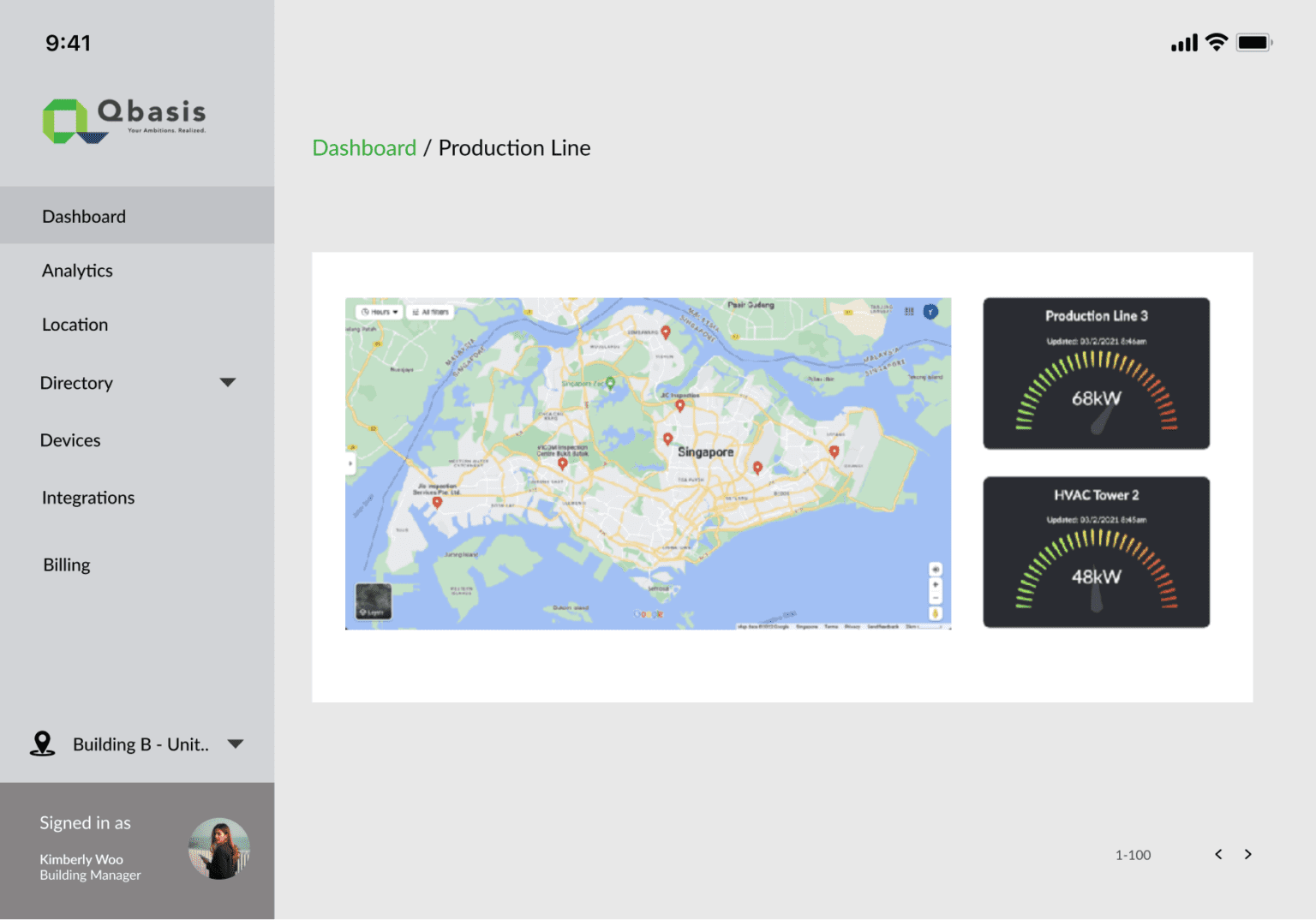 Energy Management & Information System - Qbasis Pte Ltd